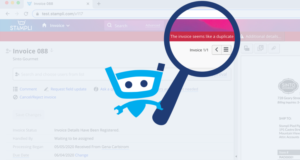How Stampli Helps Prevent Duplicate Payments on an Invoice
