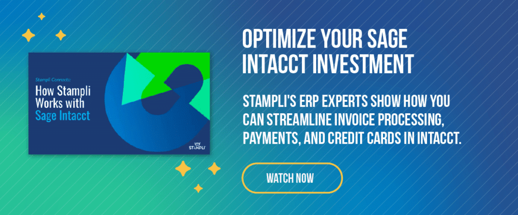 How to Make ACH Vendor Payments in Sage Intacct