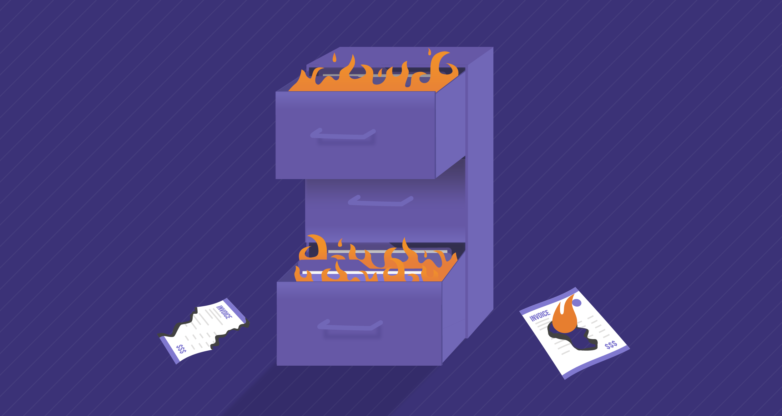 How to Store Invoices (not in a filing cabinet)