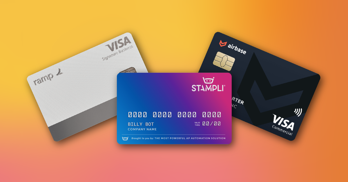 Comparing corporate cards: Airbase vs. Ramp vs. Stampli Card